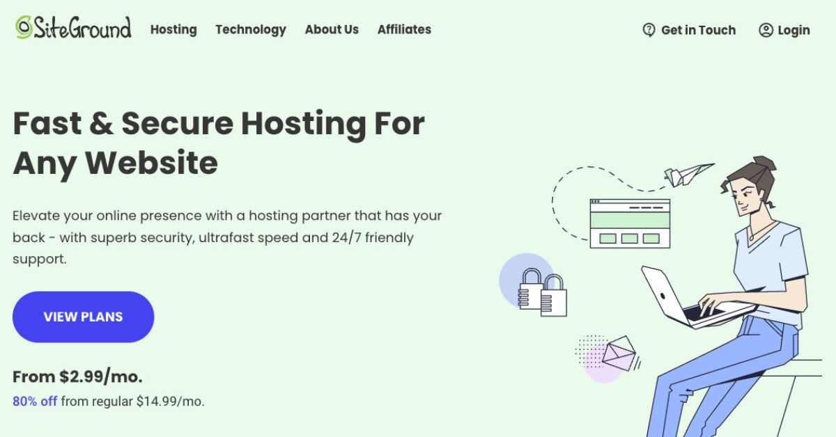 SiteGround Review: Pros, Cons & 5 Best Features | TOPVSBEST